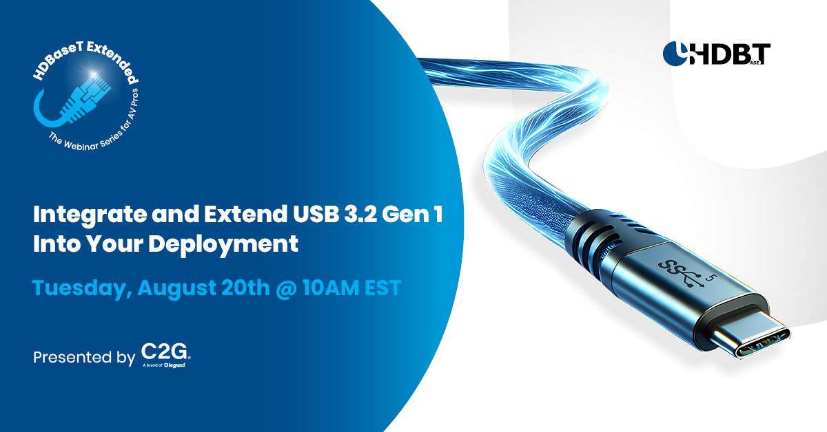 Integrate and Extend USB 3.2 Gen 1 into Your Deployment